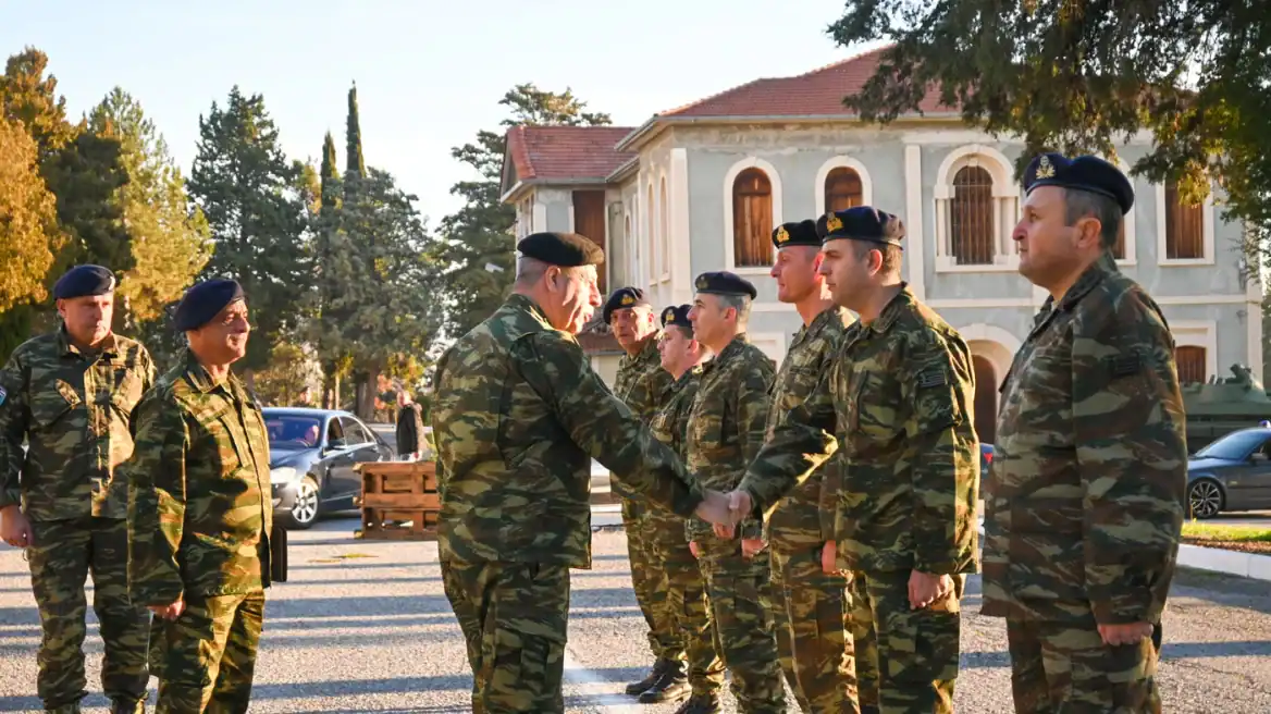 Αρχηγός ΓΕΣ: Επισκέφθηκε την περιοχή ευθύνης της 1ης Στρατιάς «Αχιλλέας ...