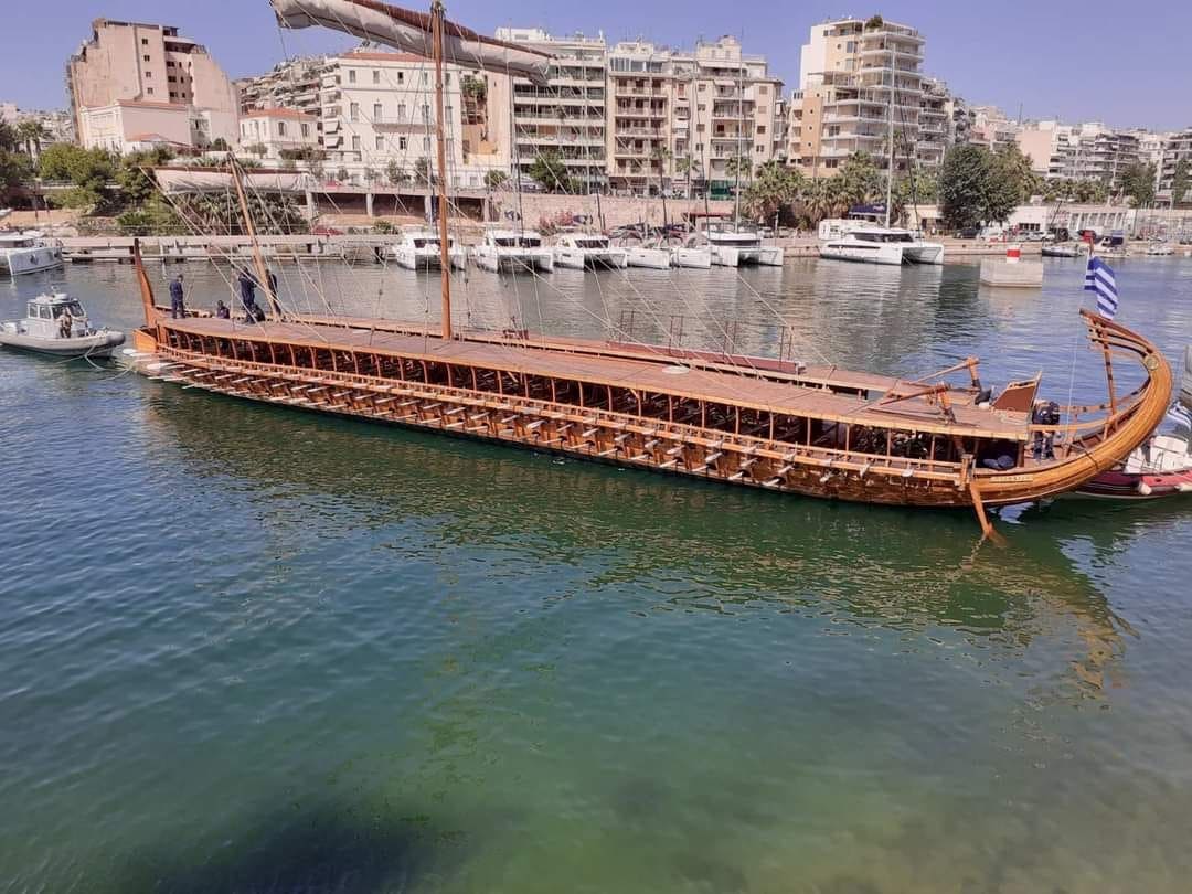 Ημέρες Θάλασσας 2023: Η Τριήρης Ολυμπιάς και πάλι στη Μαρίνα Ζέας ...