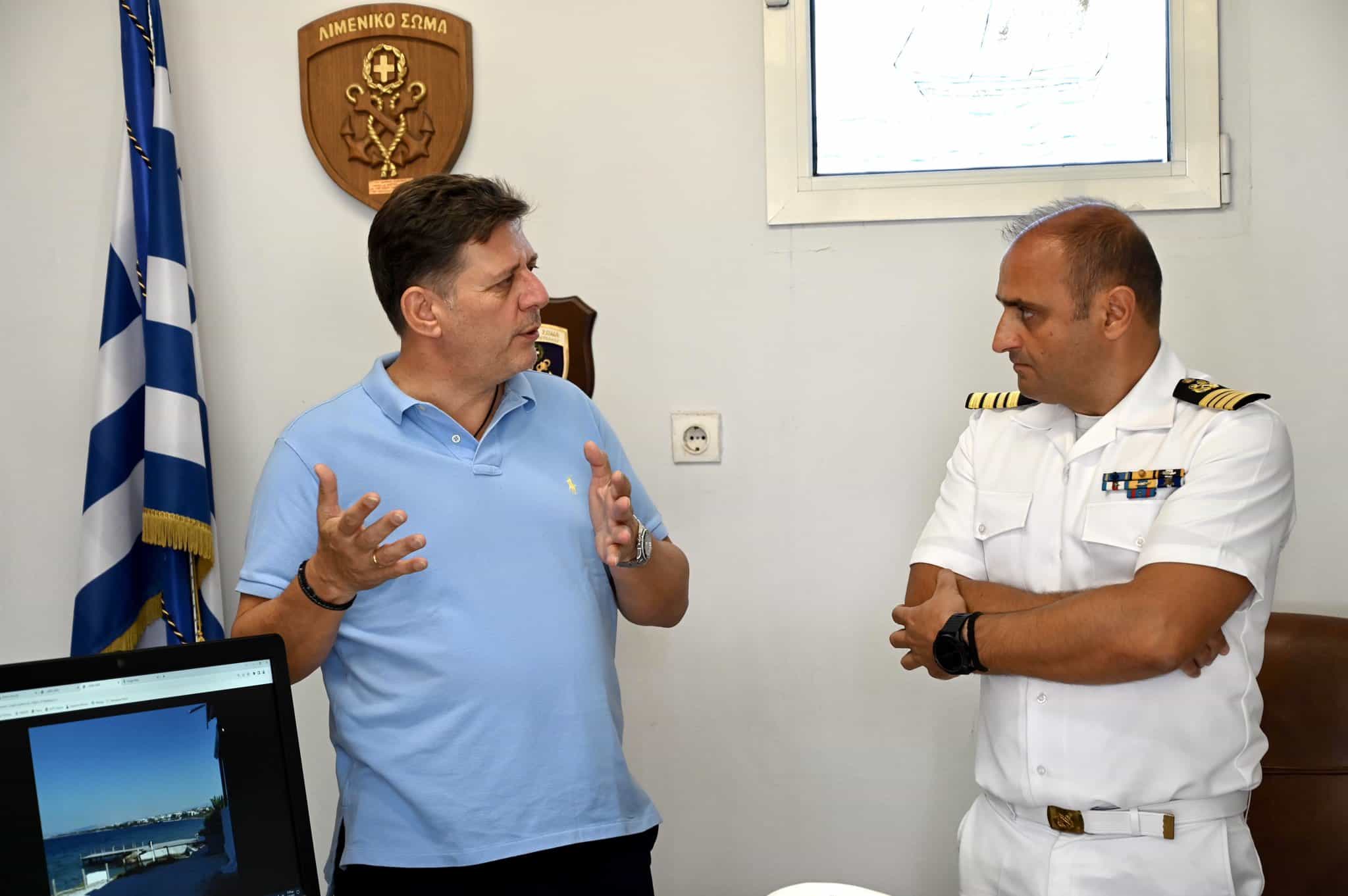 Ο ΥΝΑΝΠ στο Λιμεναρχείο Σαρωνικού - Λιμενικά Νέα - limenikanea.gr