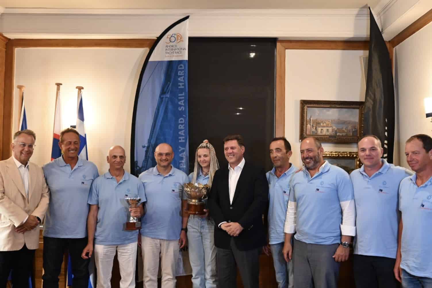 Ο ΥΝΑΝΠ στην απονομή βραβείων του Ναυτικού Ομίλου Άνδρου – Λιμενικά Νέα ...