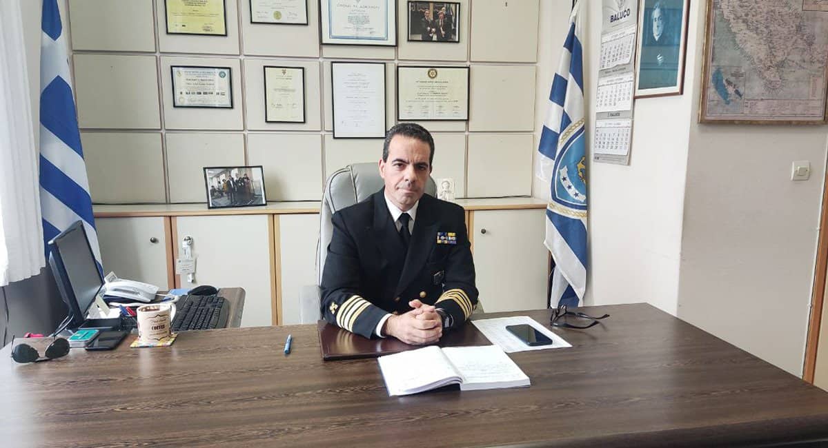 Ανέλαβε τα καθήκοντα του ο νέος Λιμενάρχης Ζακύνθου Αντιπλοίαρχος Λ.Σ ...