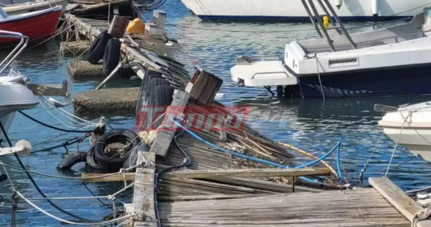 Κακοκαιρία: Εικόνες ολοκληρωτικής καταστροφής στη Μαρίνα της Πάτρας ...